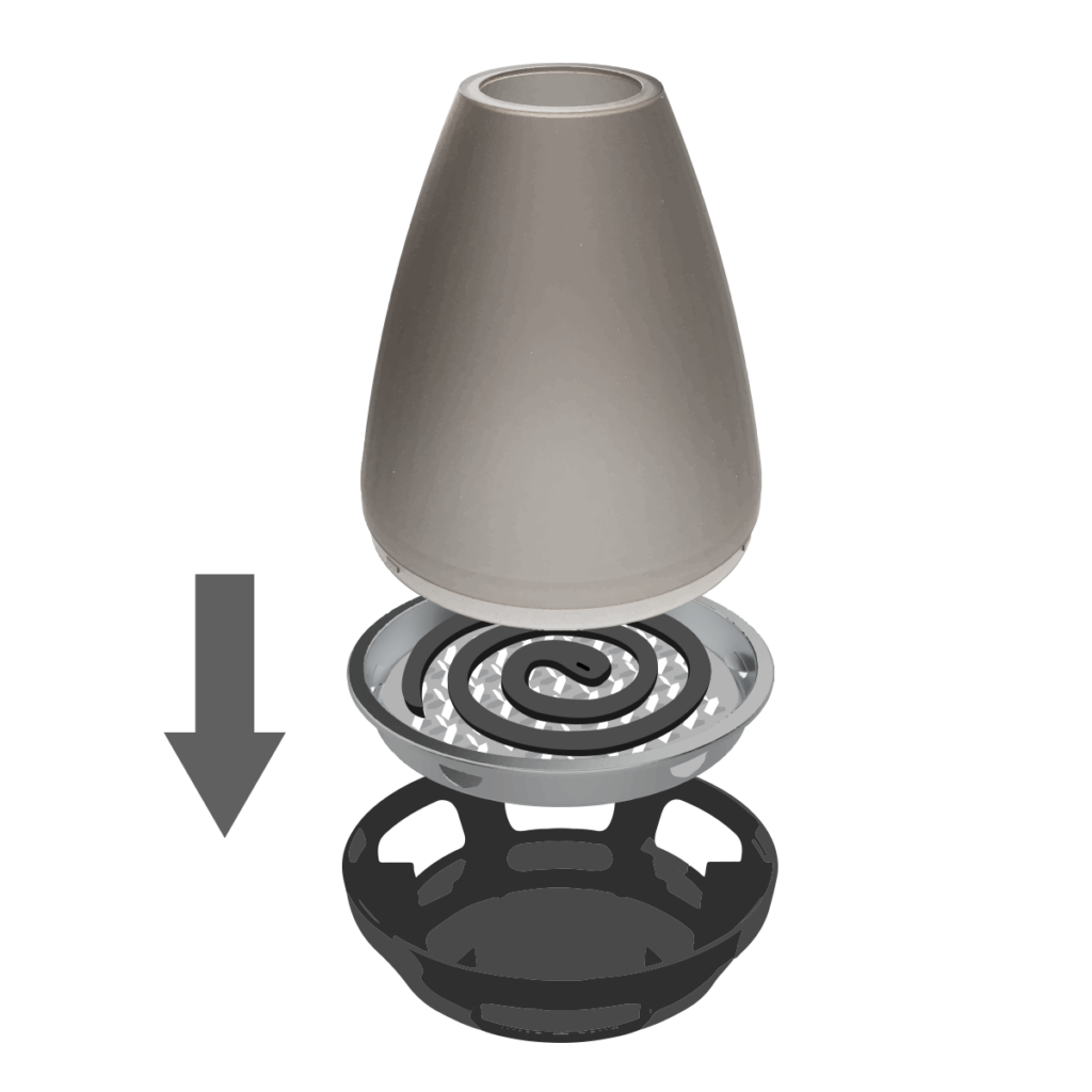 MOSQUITO COIL BURNER REFILL - BITE SHIELD